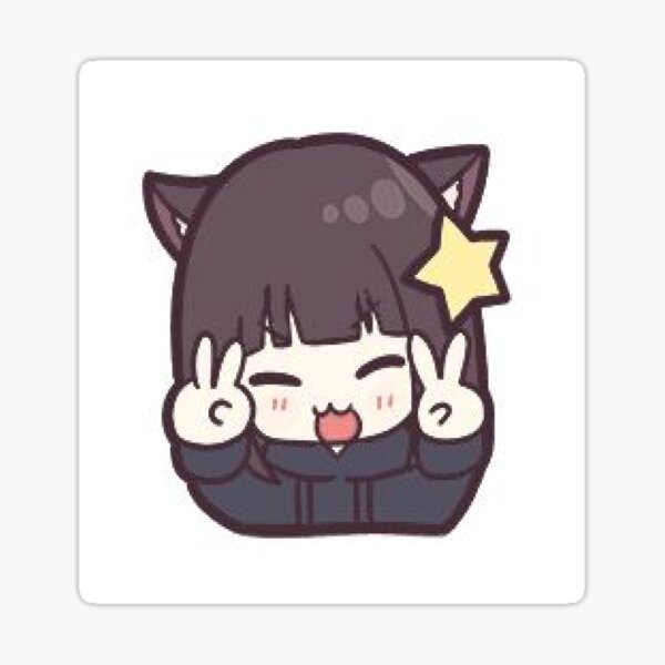 "Arigato girl" Sticker for Sale by eXyTReaL | Redbubble