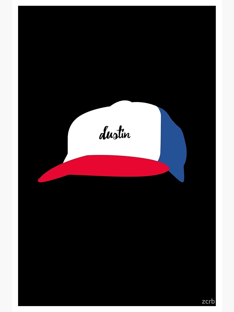 "Dustin Hat" Poster for Sale by zcrb | Redbubble