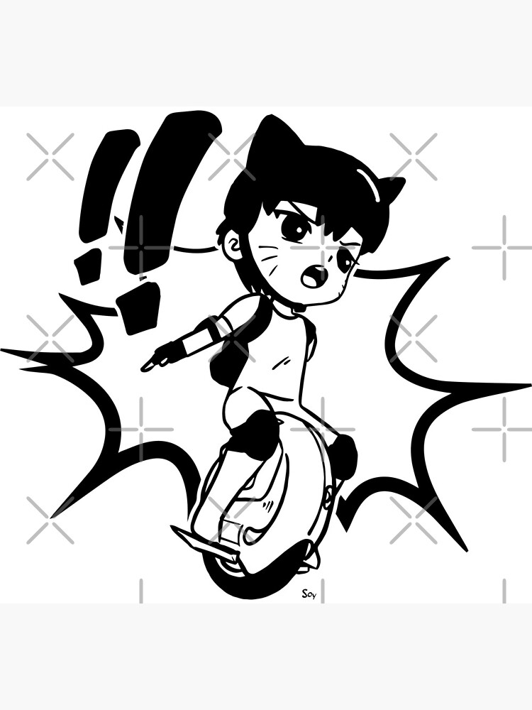 "Manga girl euc rider" Poster by soycreative | Redbubble