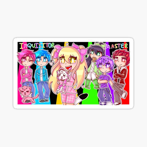 "inquisitormaster the squad" Sticker for Sale by pacotamda | Redbubble