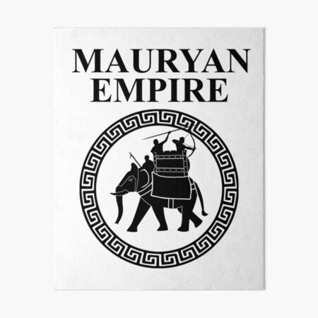"Mauryan Empire Ancient Indian Kingdom of Maurya War Elephant" Art ...
