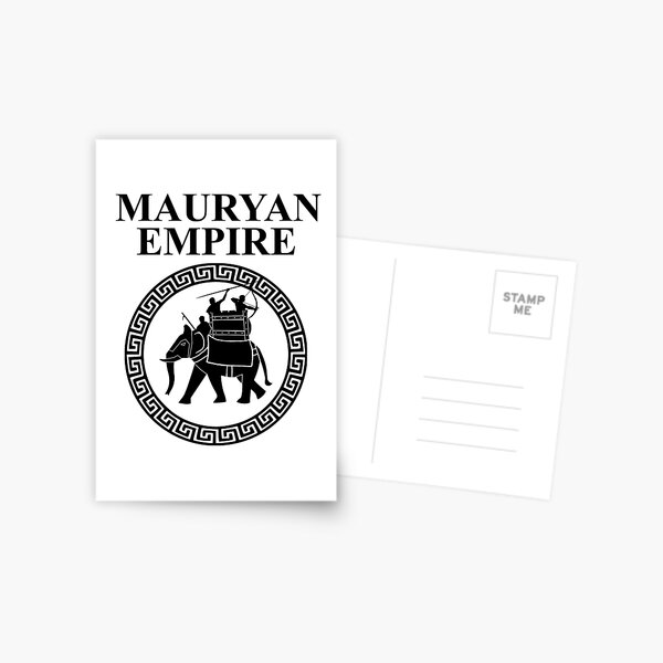 "Mauryan Empire Ancient Indian Kingdom of Maurya War Elephant" Postcard ...