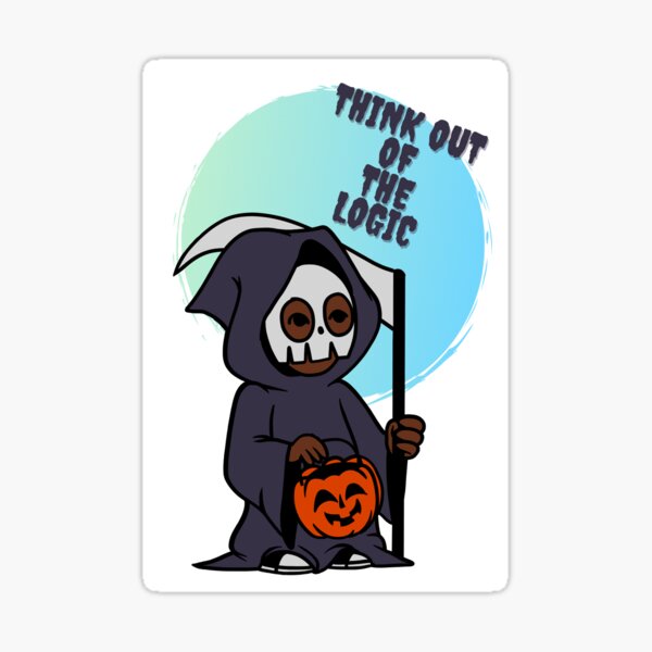 "THINK" Sticker by ItsMyShopSL | Redbubble