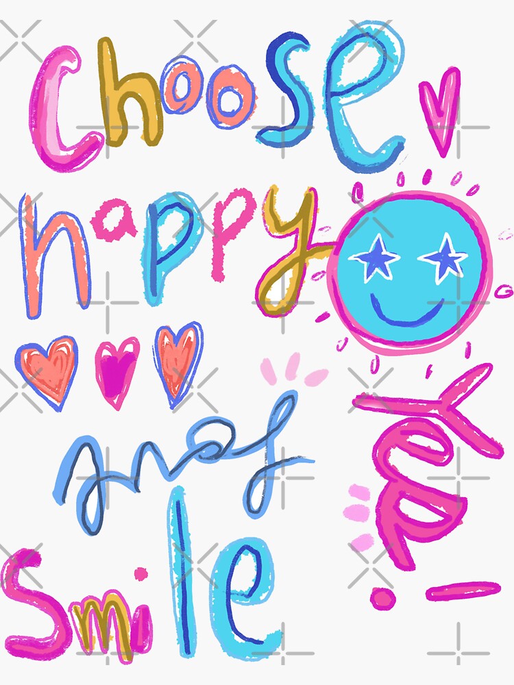 "Preppy Art, Happy Face, Smiley Face, Choose Happy, Preppy Aesthetic ...