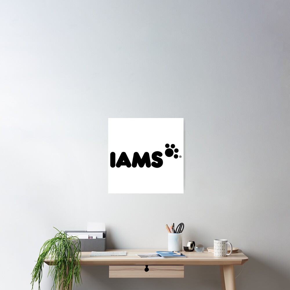 "IAMS logo" Poster by rosiececilia | Redbubble