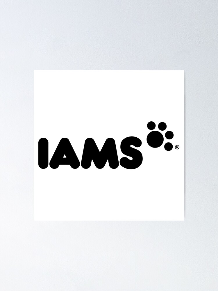 "IAMS logo" Poster by rosiececilia | Redbubble