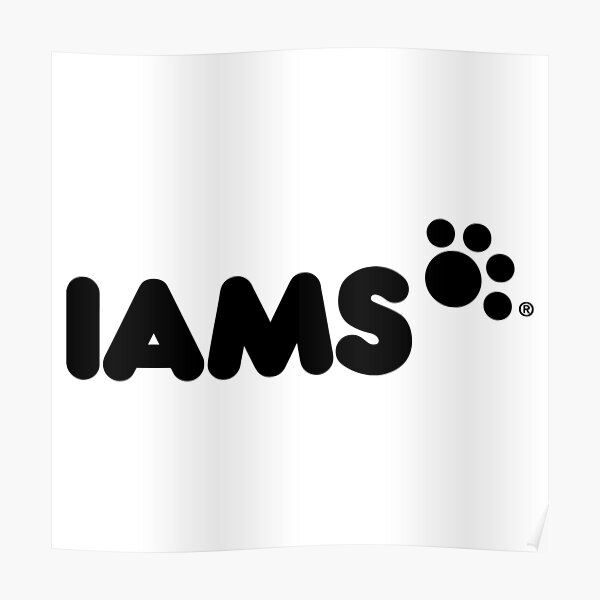 "IAMS logo" Poster by rosiececilia | Redbubble