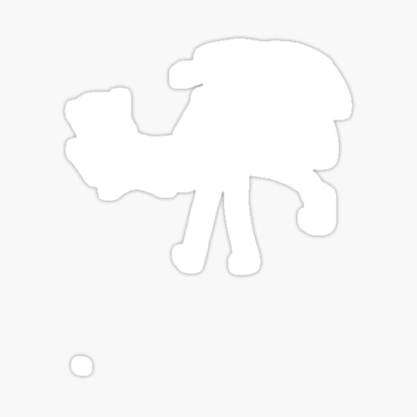 "Fly Fishing Stick Figure Design" Sticker for Sale by Wingo-Designs ...