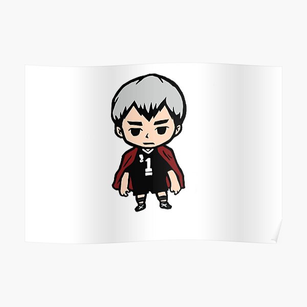 "Chibi Kita Shinsuke Haikyuu Inarizaki" Poster for Sale by Crispalline ...