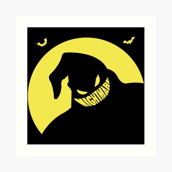 "Boogeyman from Nightmare Before Christmas" Art Print by cybervengeance ...