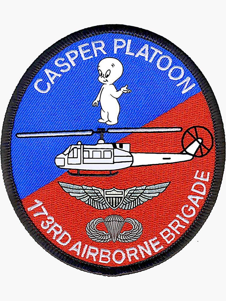 "CASPER PLATOON - 173RD AIRBORNE BRIGADE" Sticker for Sale by ...