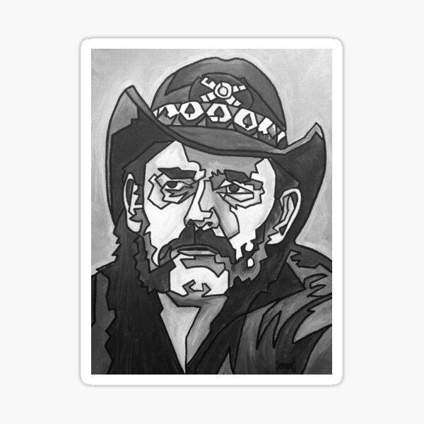 Lemmy Kilmister Stickers | Redbubble