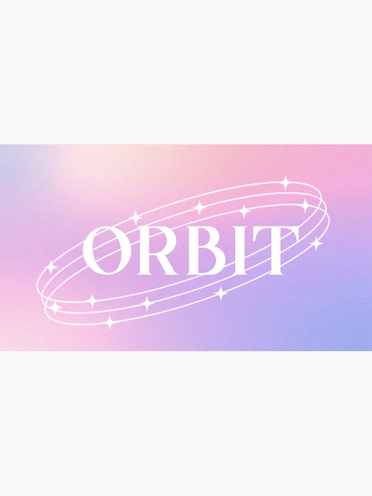 "LOONA Orbit Rainbow K-Pop Sticker" Sticker for Sale by raintangerines ...