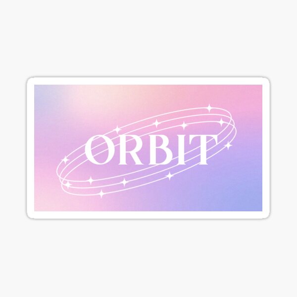 "LOONA Orbit Rainbow K-Pop Sticker" Sticker for Sale by raintangerines ...