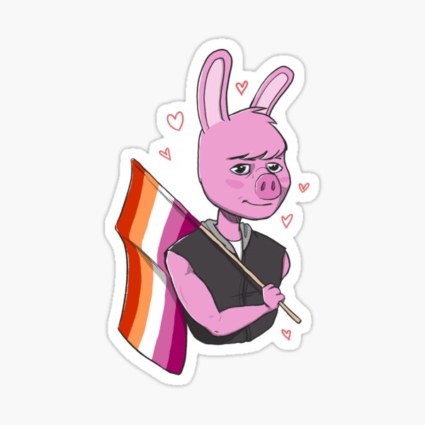 "Pride Dwaekki" Sticker for Sale by Rowani | Redbubble