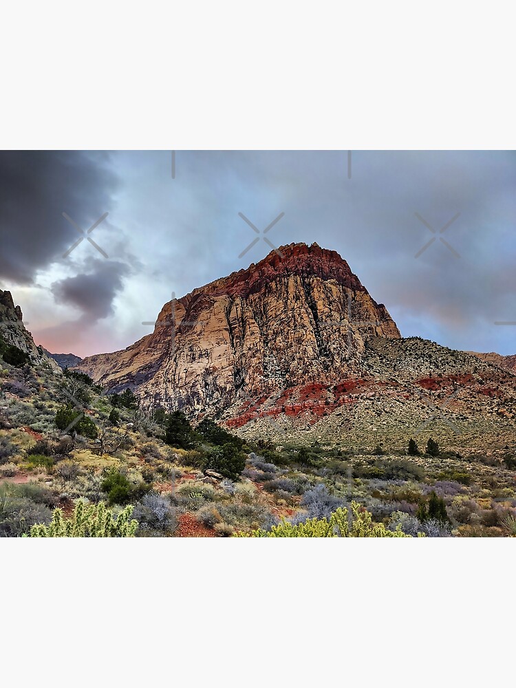 "Mt Wilson Red Rock Canyon Las Vegas" Poster for Sale by kaltruda ...