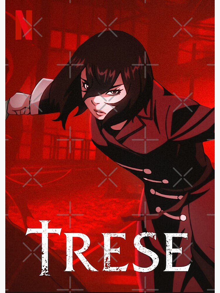 "New Movie Anime || TRESE " Poster by hubbardkaren | Redbubble