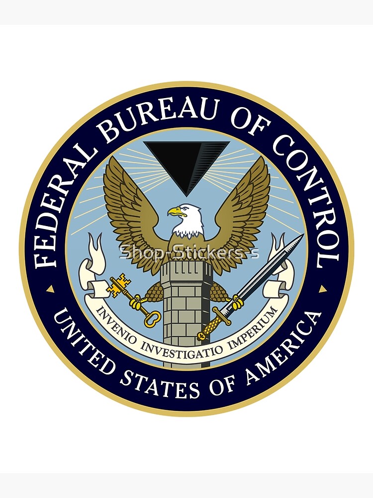 "Federal Bureau of Control - Control Game Logo" Art Print for Sale by ...