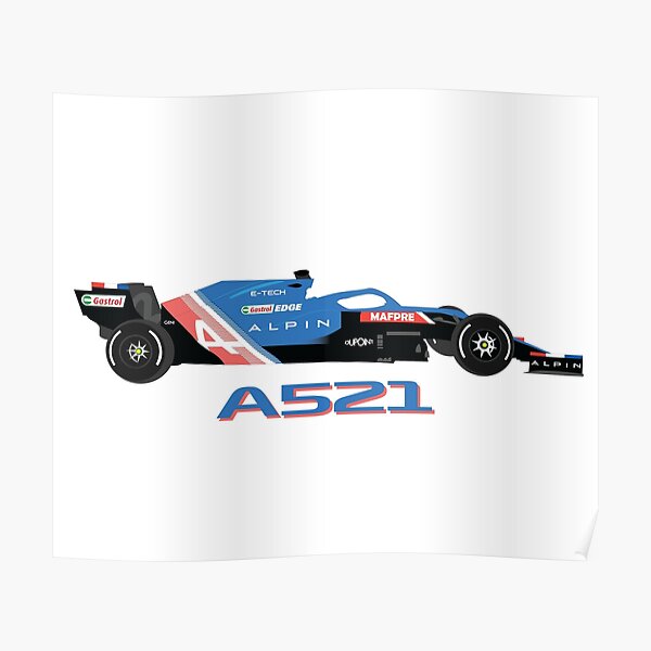 Posters sur le thème Alpine F1 Team | Redbubble