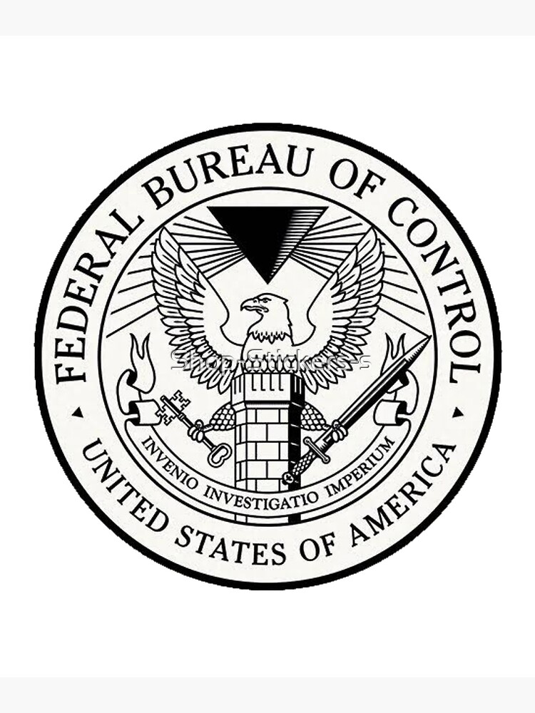 "Federal Bureau of Control - Control Game Logo" Art Print by Shop ...