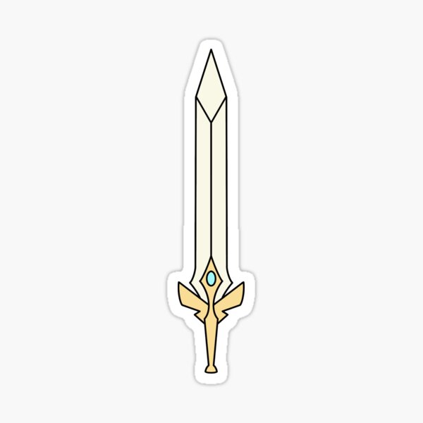 "She-Ra season 5 sword" Sticker for Sale by sorryitsjustem | Redbubble