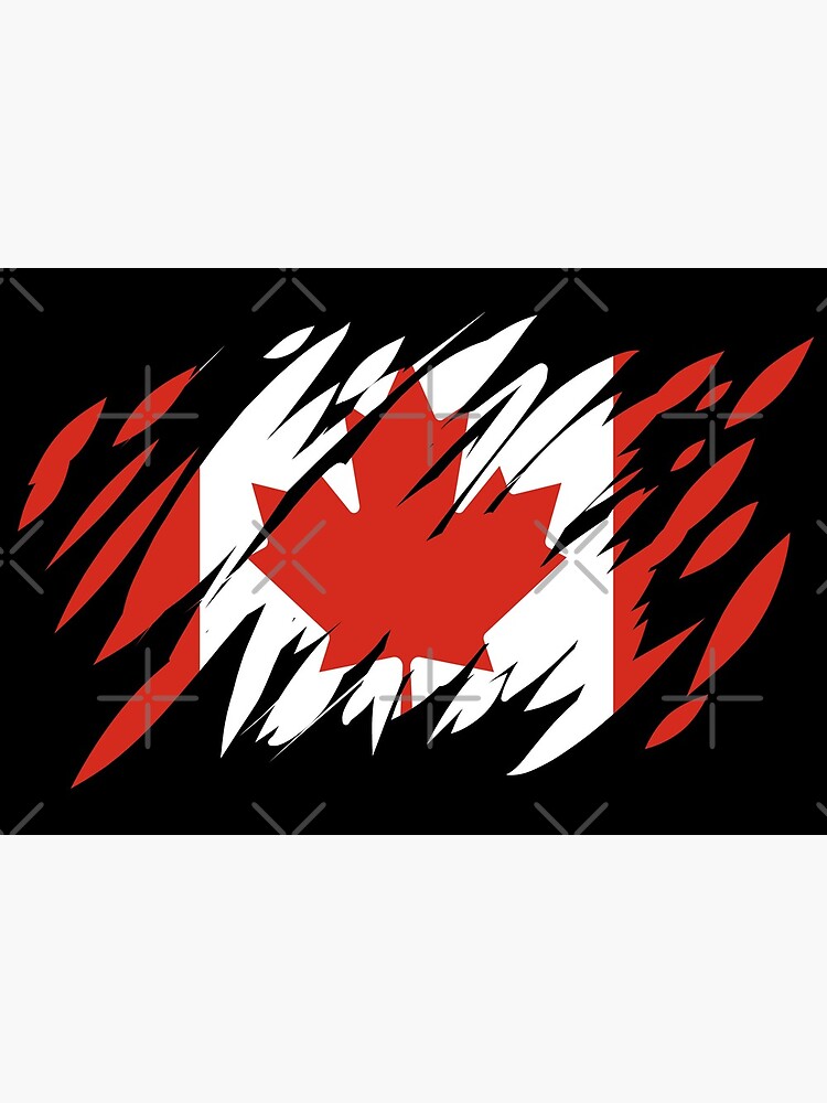 "Ripped Canada Flag" Photographic Print for Sale by TwistedEarth ...