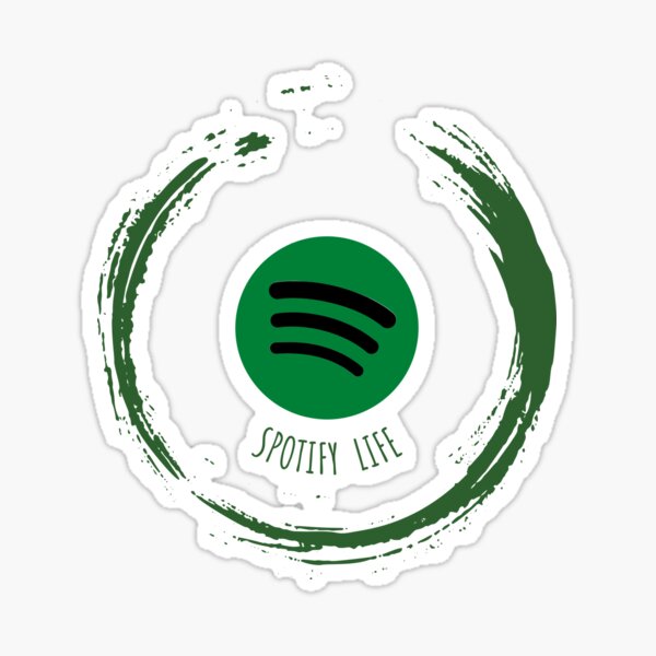 "Spotify life" Sticker by theakash | Redbubble