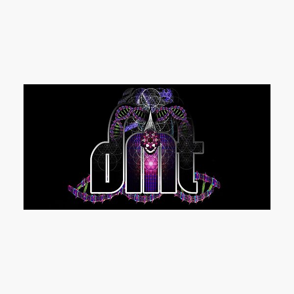 "DMT - Logo by Hakan Hisim" Photographic Print for Sale by DMTmetal ...
