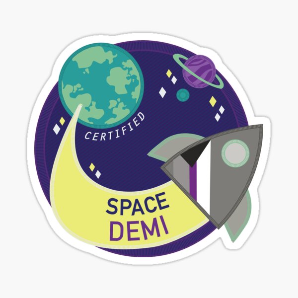 "Space Demi" Sticker for Sale by softbiology | Redbubble
