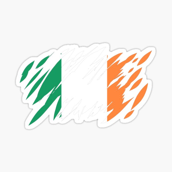 "Ripped Ireland Flag" Sticker for Sale by TwistedEarth | Redbubble