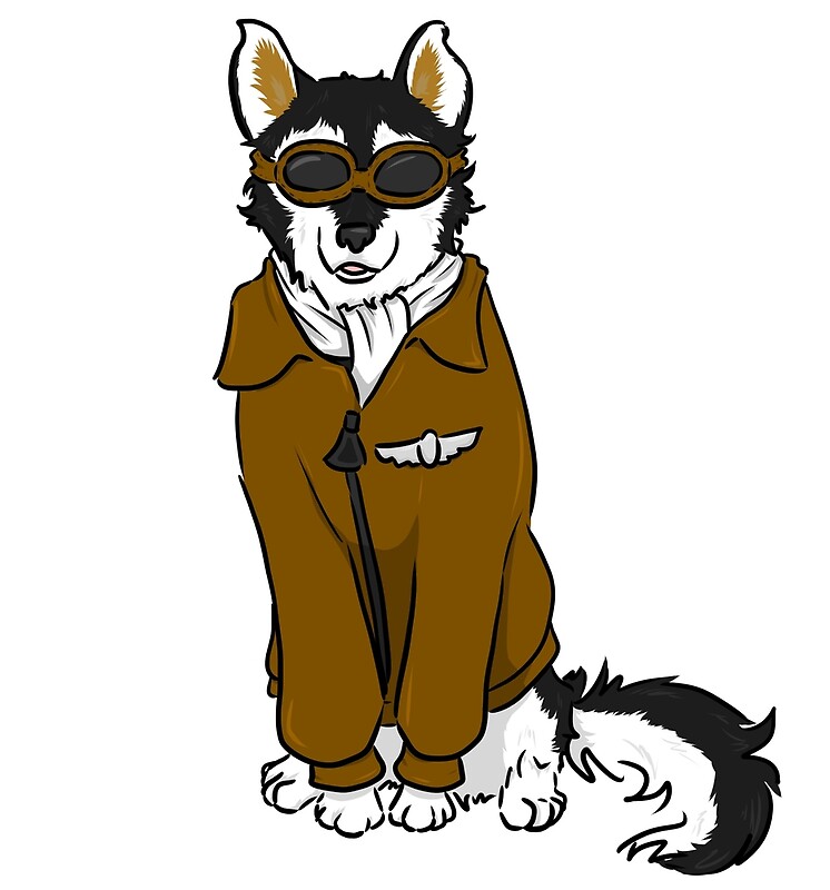 "Captain Husky" by Iainne | Redbubble