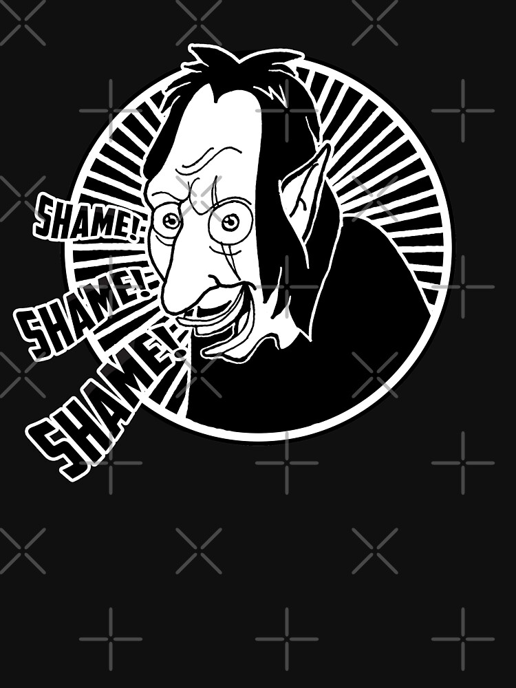 "Shame Wizard - Big Mouth " T-shirt for Sale by tolson89 | Redbubble ...