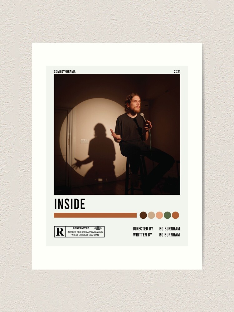 "Bo Burnham Inside Indie Aesthetic Poster" Art Print by bethanhey ...