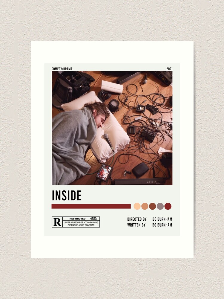"Bo Burnham Inside Indie Aesthetic Poster" Art Print for Sale by ...
