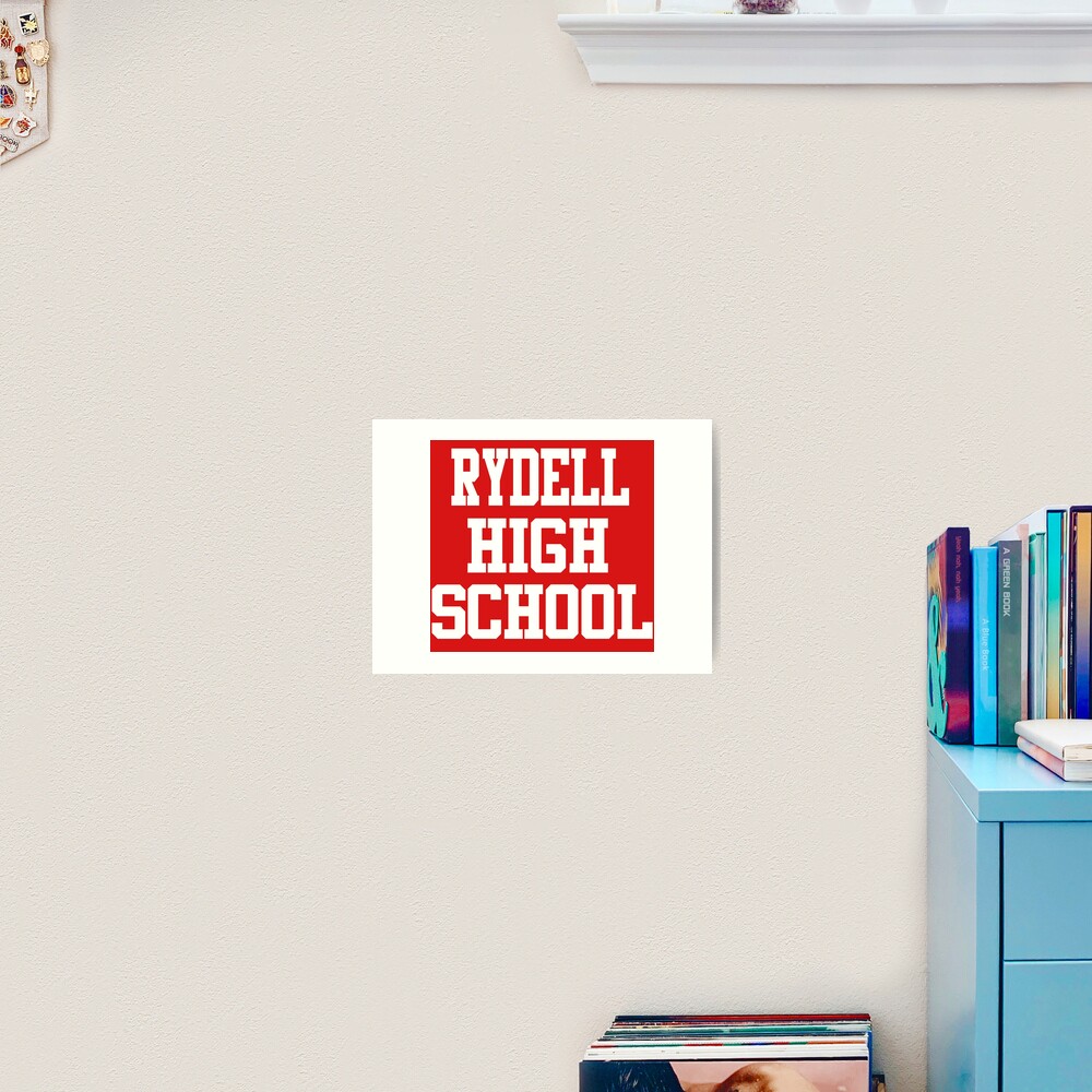 "Grease - Rydell High School" Art Print for Sale by movie-shirts ...