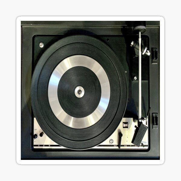 "Turntable" Sticker for Sale by ralphsamo | Redbubble