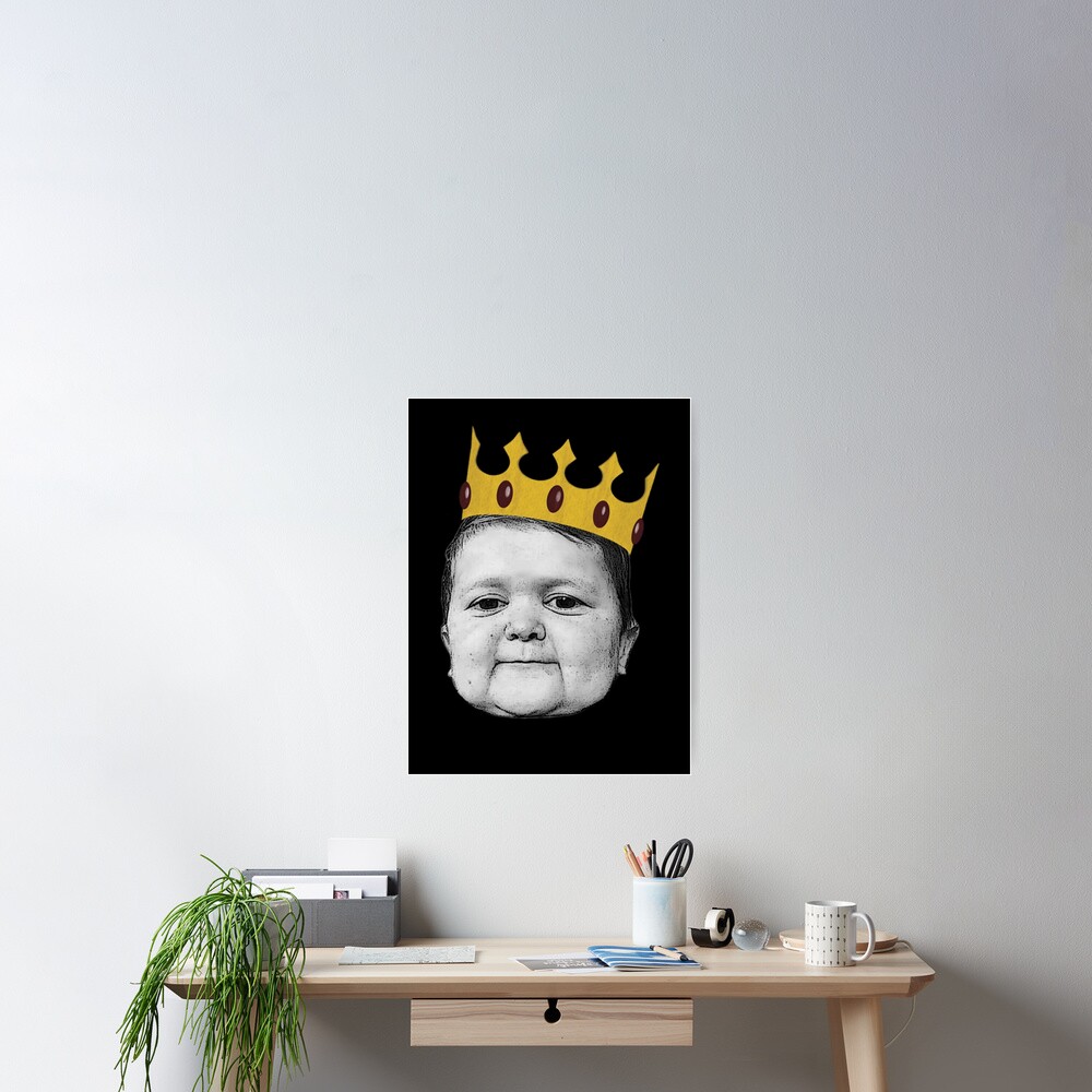 "Hasbulla Magomedov Crown Mini Khabib Meme" Poster von ArtLiker | Redbubble