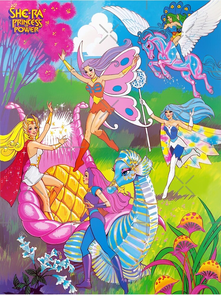 Lámina artística «She-Ra Princess of Power Dibujos animados Vintage ...