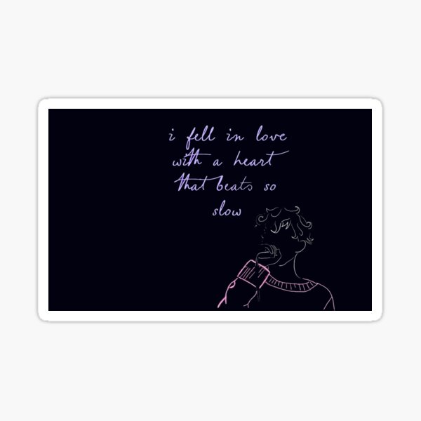 "Blue - Troye Sivan" Sticker by planetkidpj | Redbubble