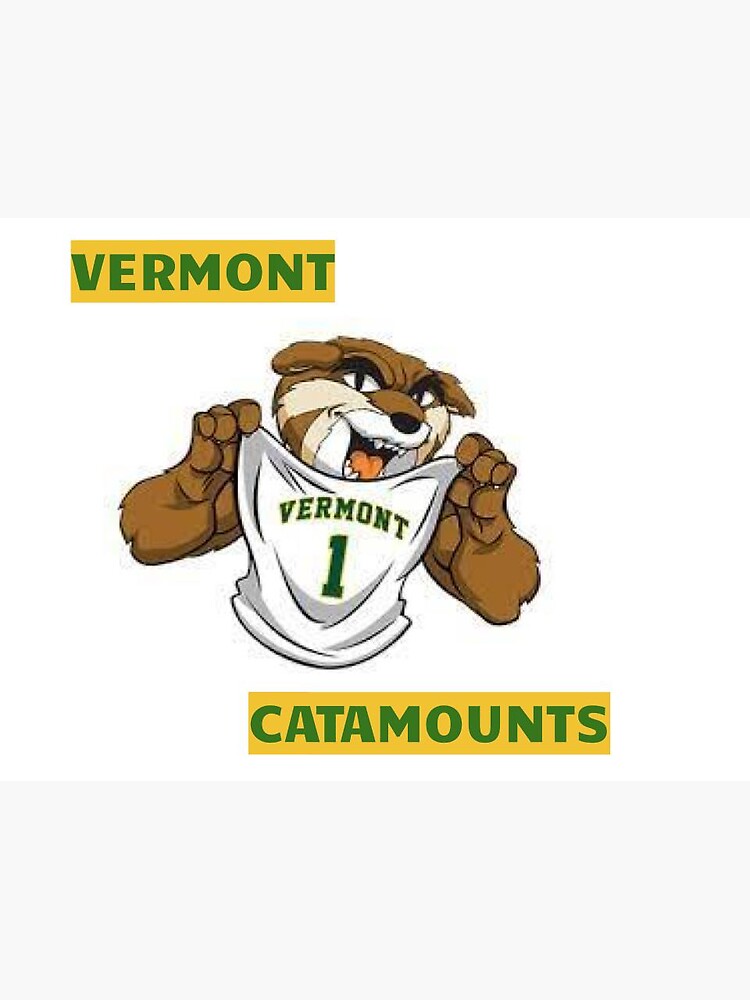 "Vermont catamounts merch!!" Sticker for Sale by evaroller21 | Redbubble