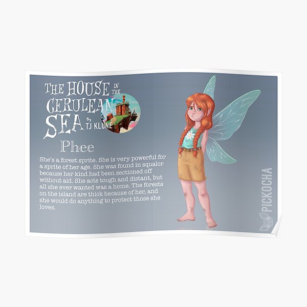 "Phee from The House in the Cerulean Sea " Poster by SabrinaMarcos ...