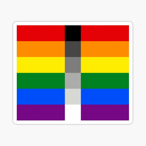 "Homoflexibility Pride Flag" Sticker for Sale by FallenFeline | Redbubble
