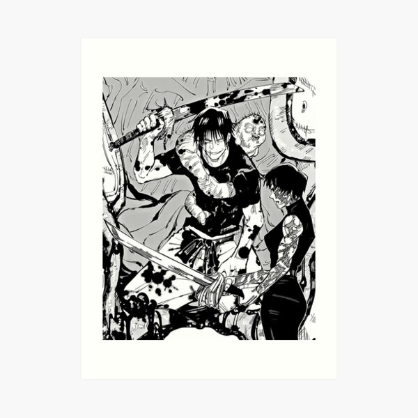 Toji Zenin Wall Art | Redbubble