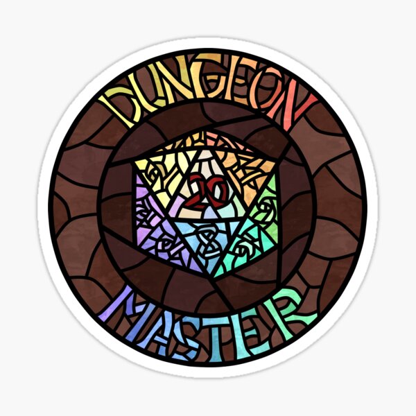 "Dungeon Master DnD" Sticker for Sale by STHuntress | Redbubble