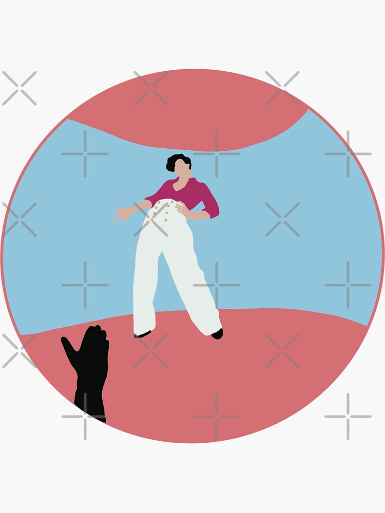 "fine line " Sticker for Sale by gabbylucarotti | Redbubble