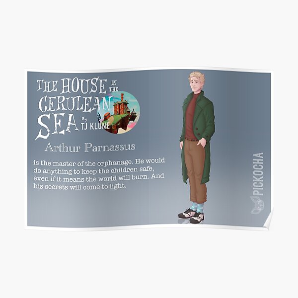 "Arthur Parnassus from The House in the Cerulean Sea " Poster for Sale ...