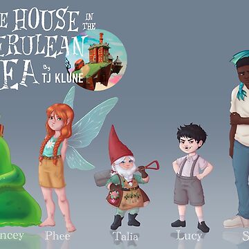 "The House In The Cerulean Sea Kids" Art Board Print for Sale by ...