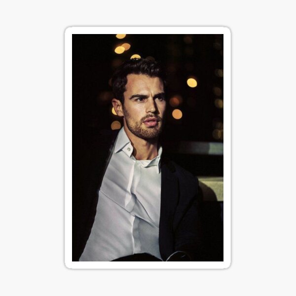"theo james" Sticker for Sale by koulok78 | Redbubble