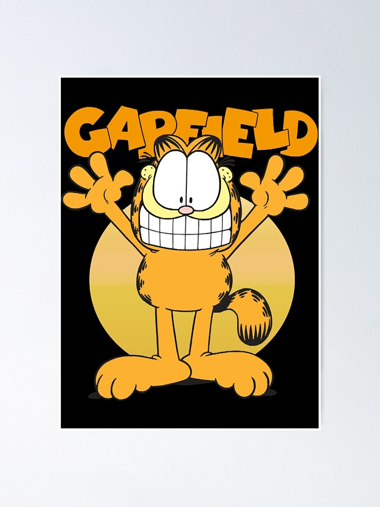"Garfield - Cowboy Garf " Poster for Sale by mreRey87 | Redbubble