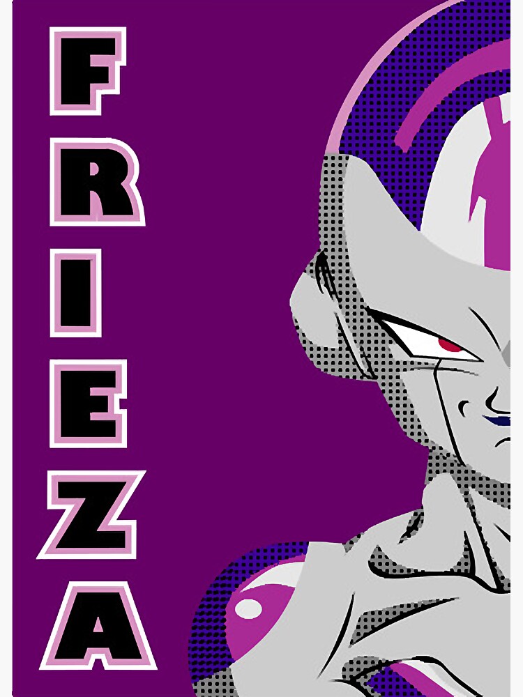 "Frieza " Sticker for Sale by sinScala | Redbubble